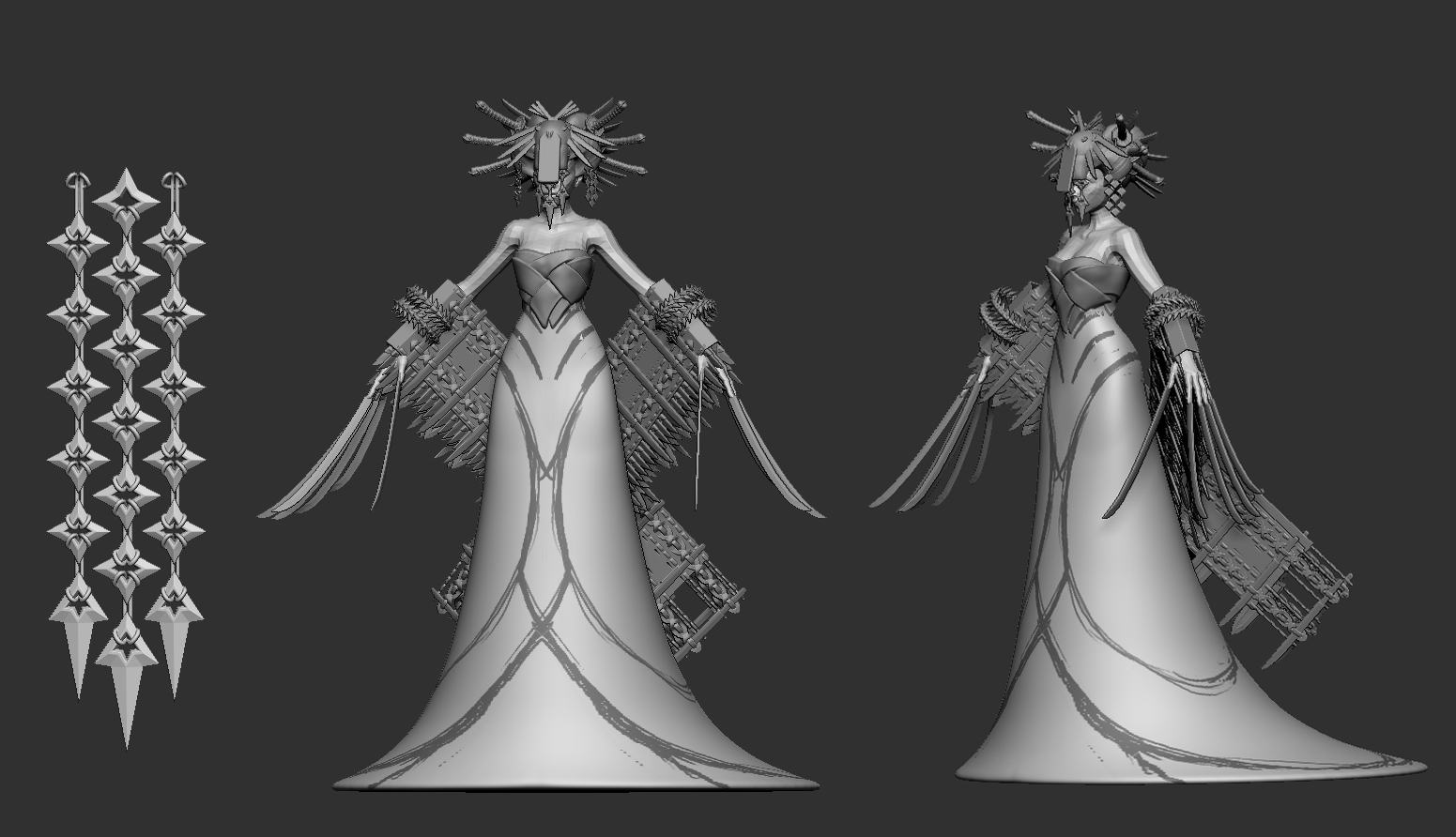 FINAL | ARTWAR 2 | 3D | Thousand blades witch | Grigory Lebidko - ART ...