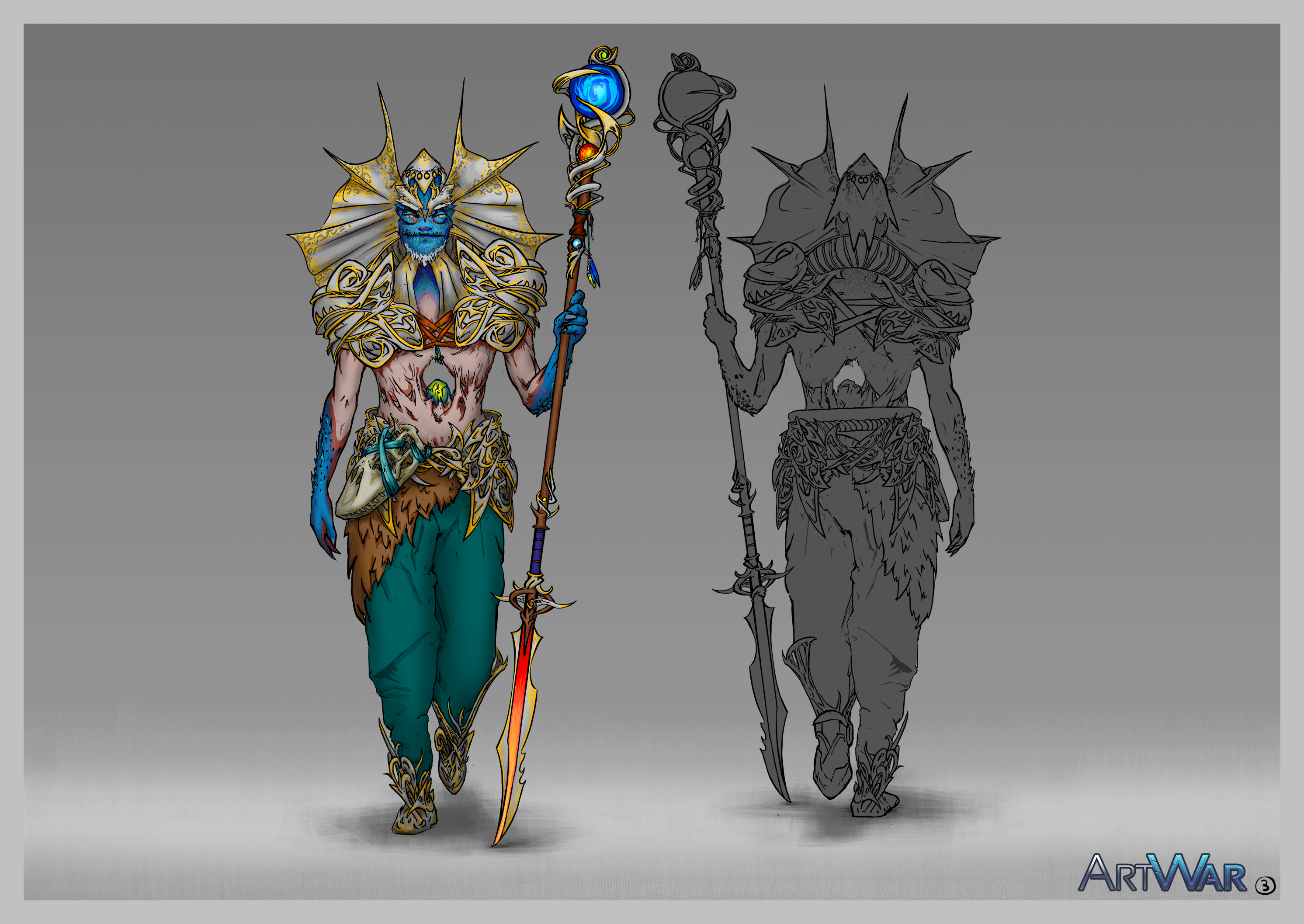 ART WAR | 2D | Akhiryonh | Nassima Amir - ART WAR 2D - Forums - Cubebrush