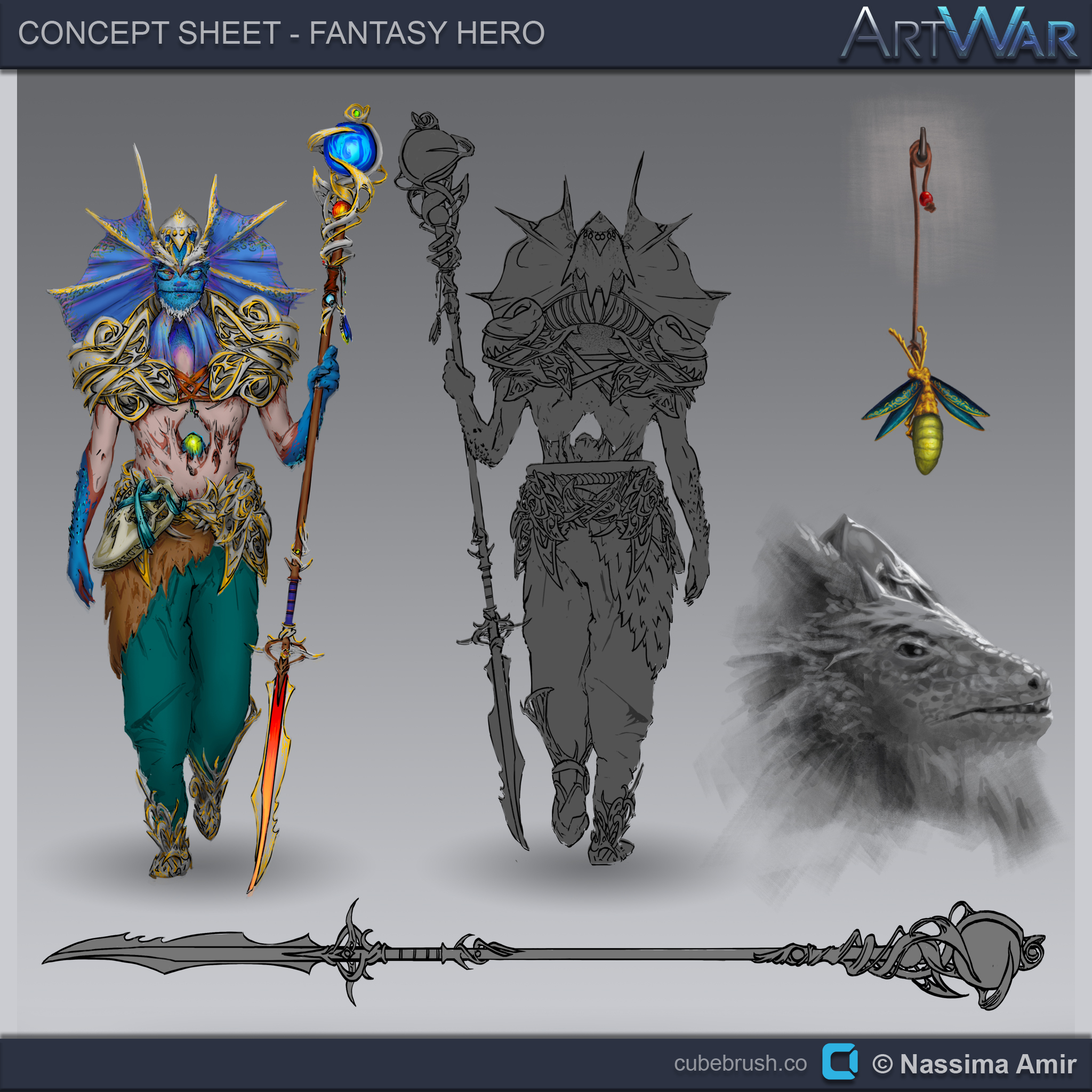 ART WAR | 2D | Akhiryonh | Nassima Amir - ART WAR 2D - Forums - Cubebrush